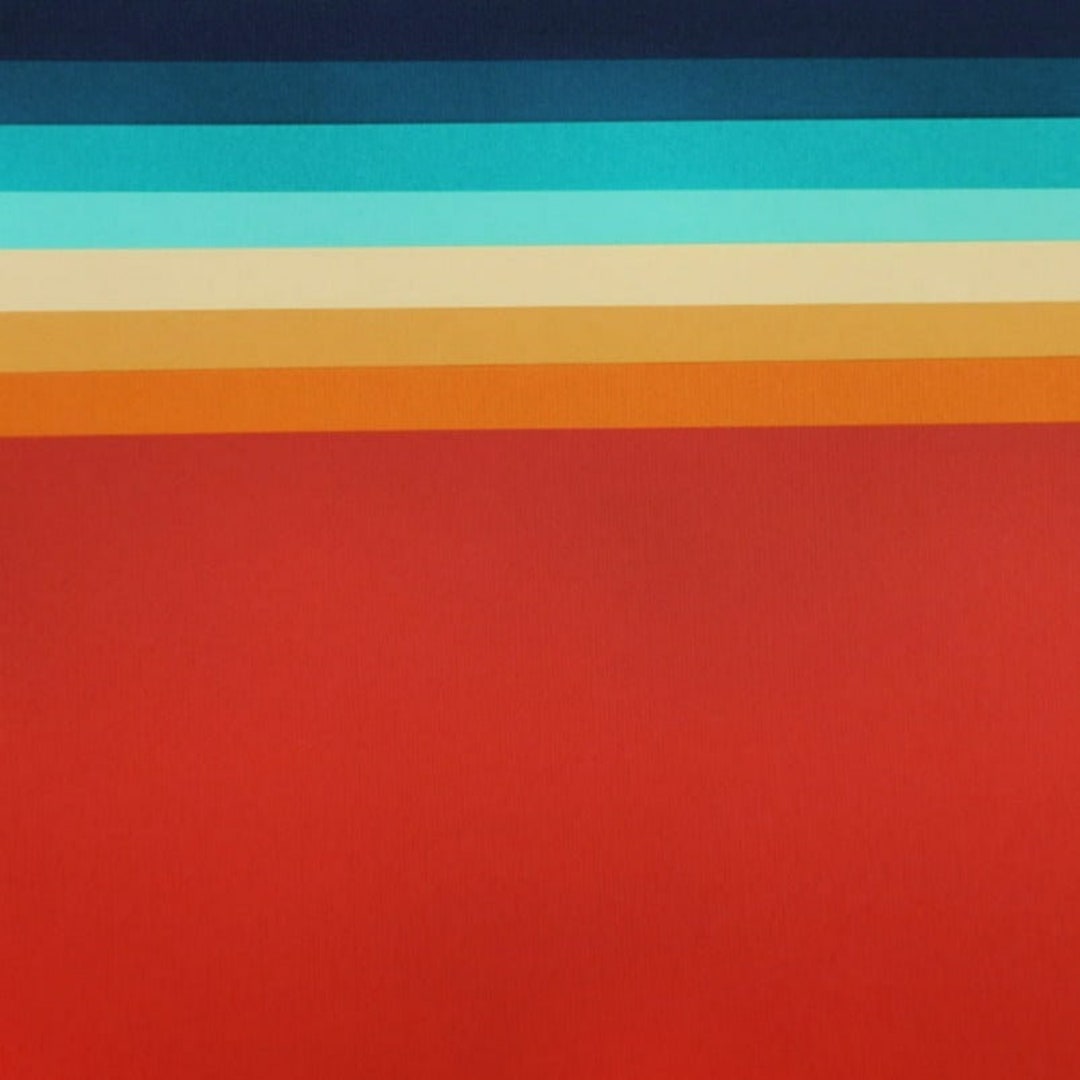 Retro Rainbow Cardstock Variety Pack - 16 Sheets Bazzill 12x12 Textured ...