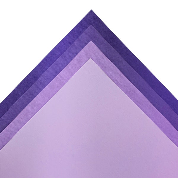 Purple Cardstock - Etsy