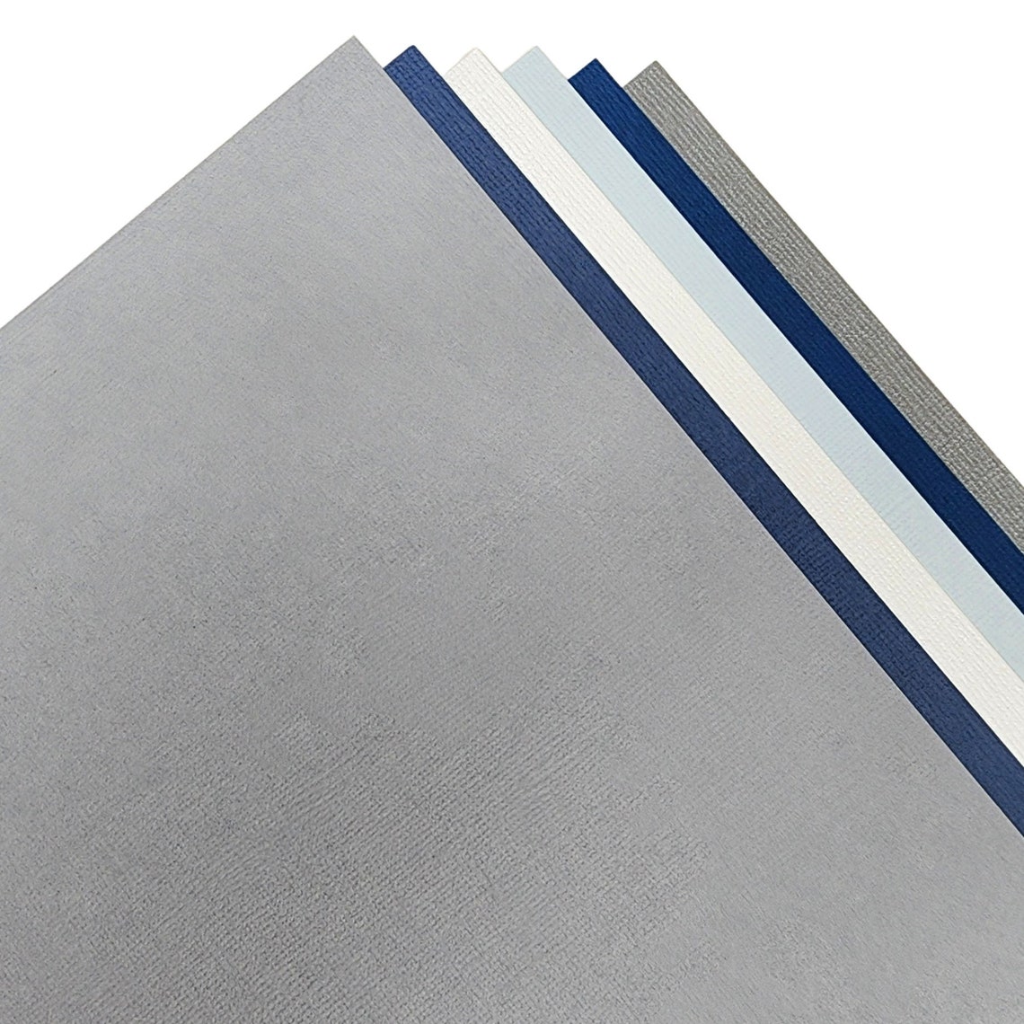 Winter Cardstock Variety Pack - 12 Sheets 12x12 Bazzill Textured ...