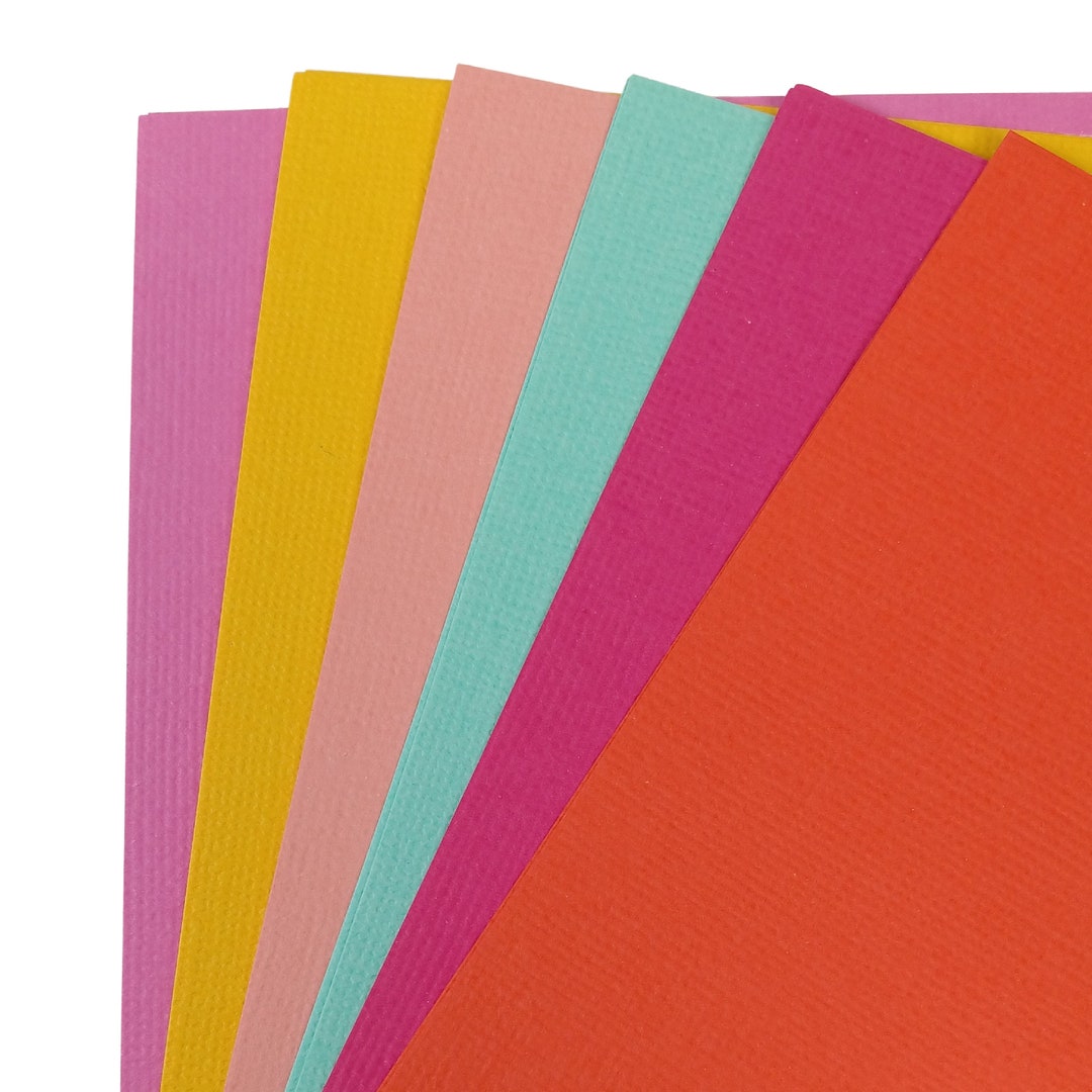 Pool Party Cardstock Variety Pack 12 Sheets Bright Craft Textured 12x12 ...