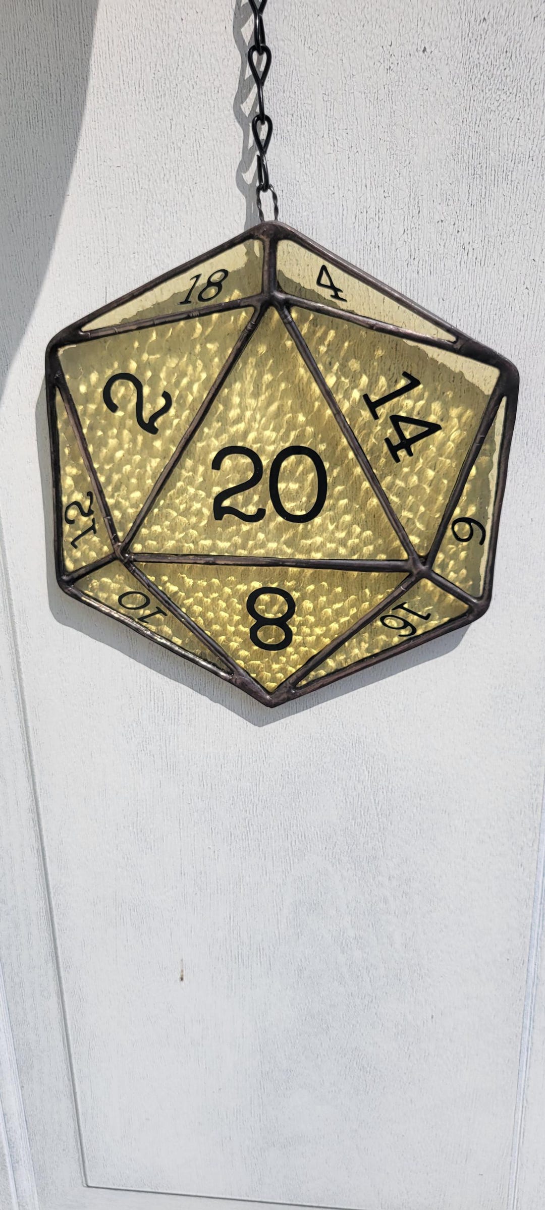D20 in Stained Glass - Etsy