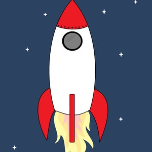 Ladybug, Rocket, Fish - Nursery Art - Etsy