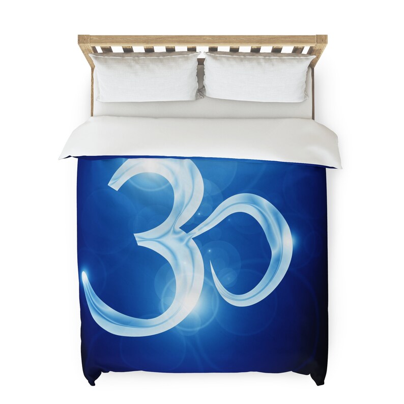 OM Symbol Duvet Cover - Etsy