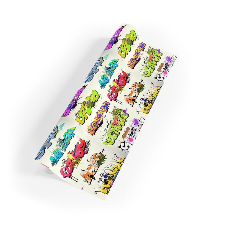Graffiti Wrapping Papers - Etsy