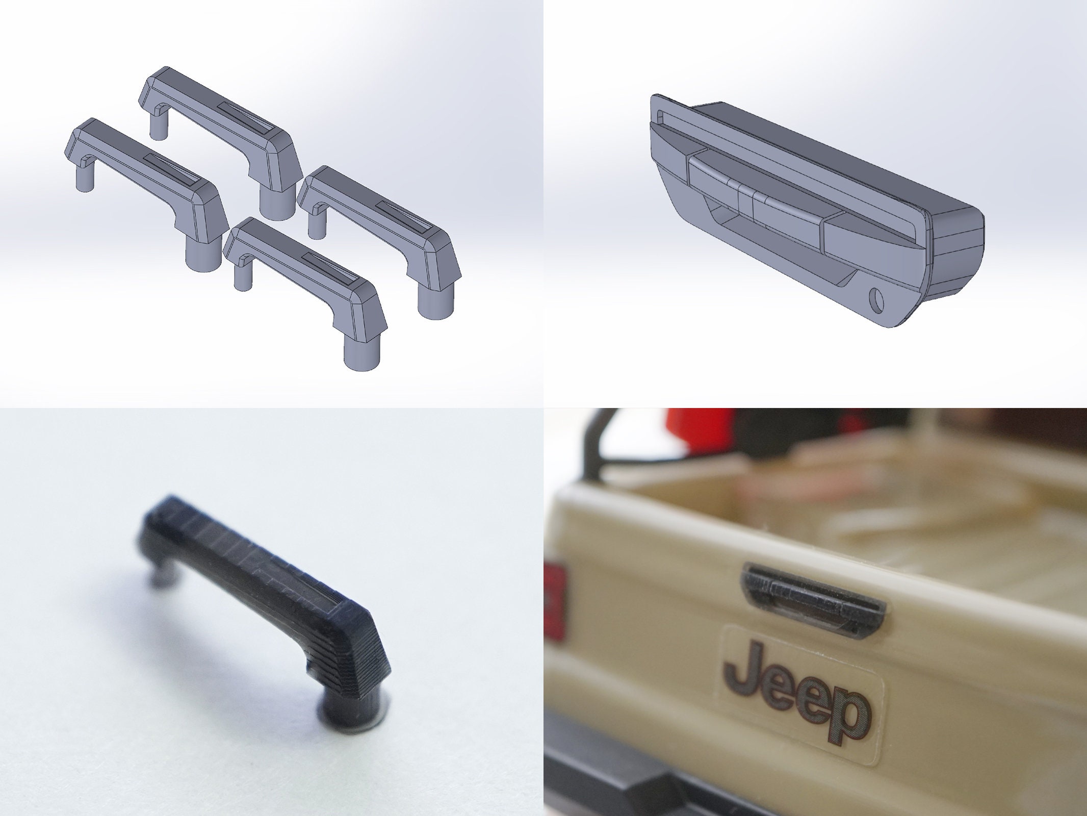3D Files to Print SCX24 Jeep Gladiator Accessories - Etsy