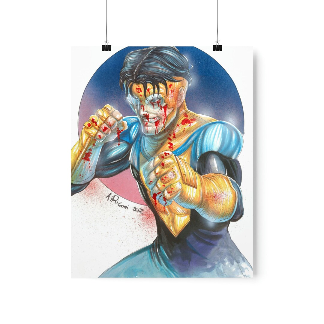 Invincible Premium Matte Poster - Etsy