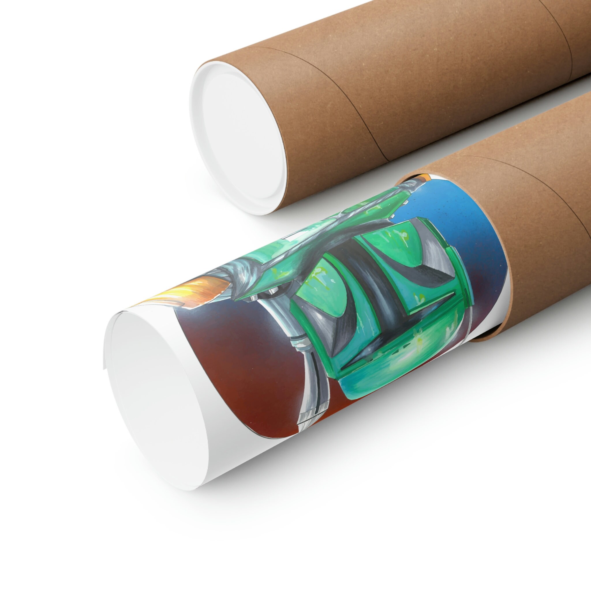 Boba Fett Premium Matte Poster - Etsy