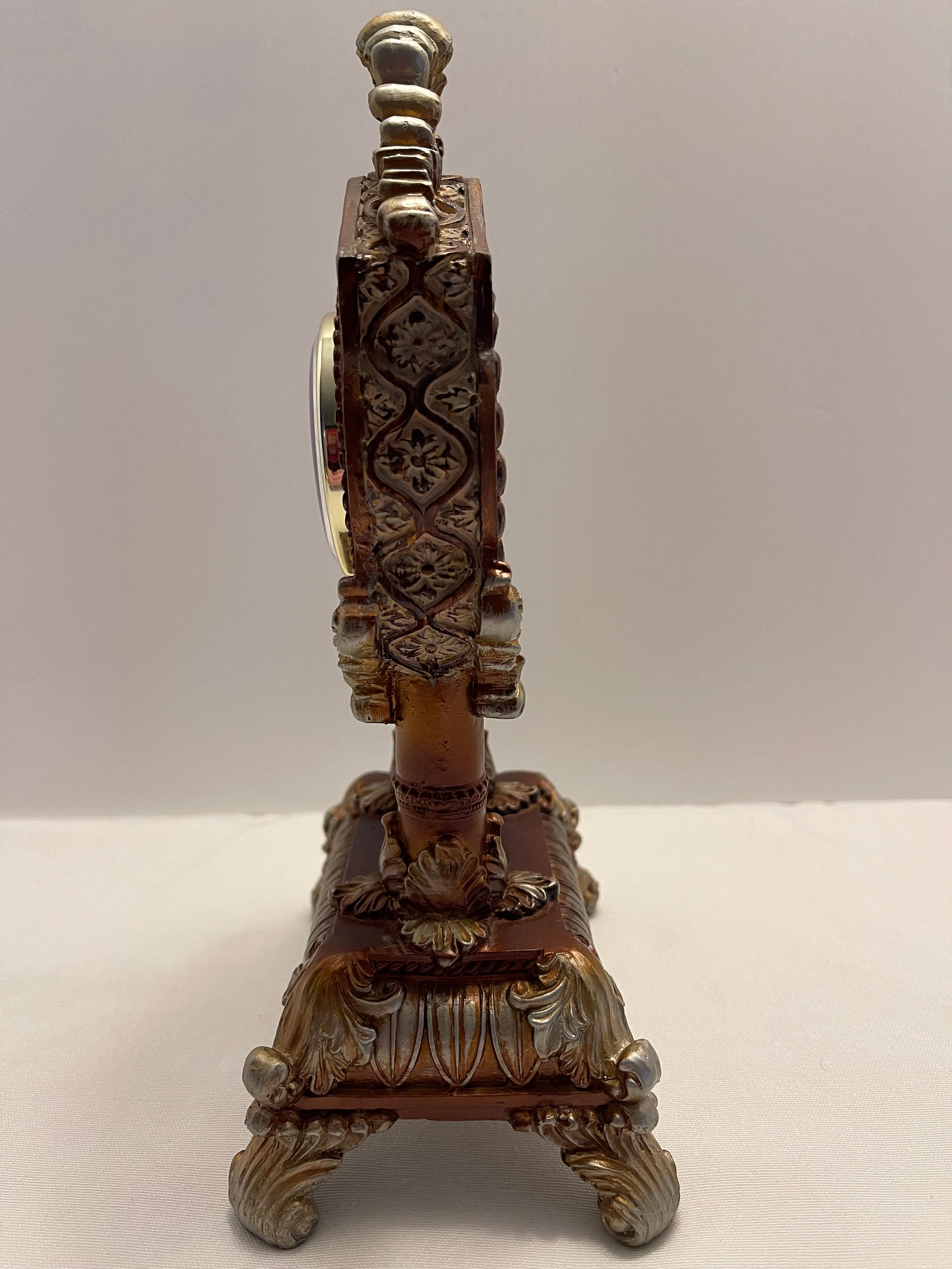 Bella Casa Ganz Ornate Mantle Clock Antique and Beautiful - Etsy