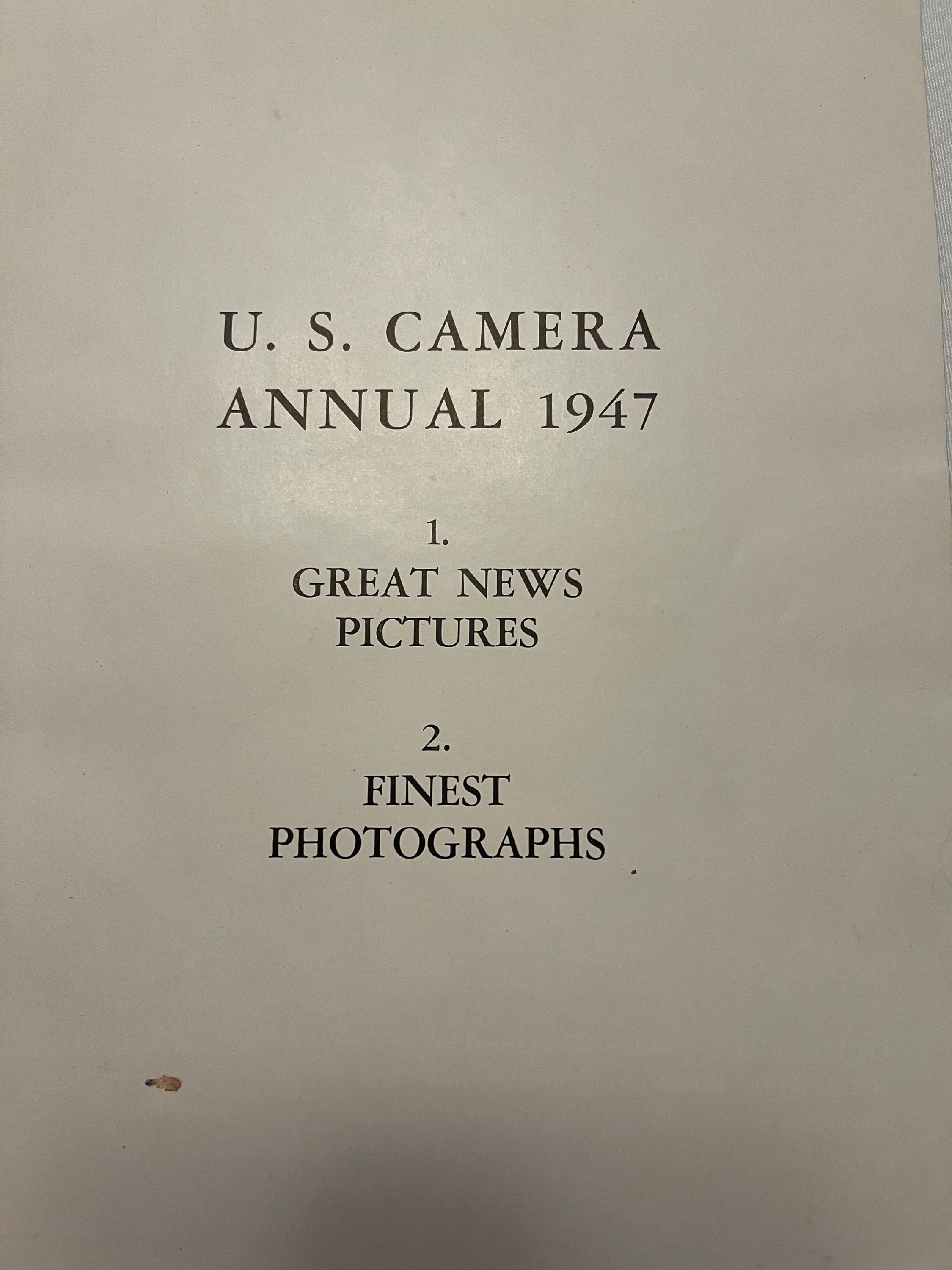 US Cameraman 1947 History and Photographic Book During Some Tumultuous ...