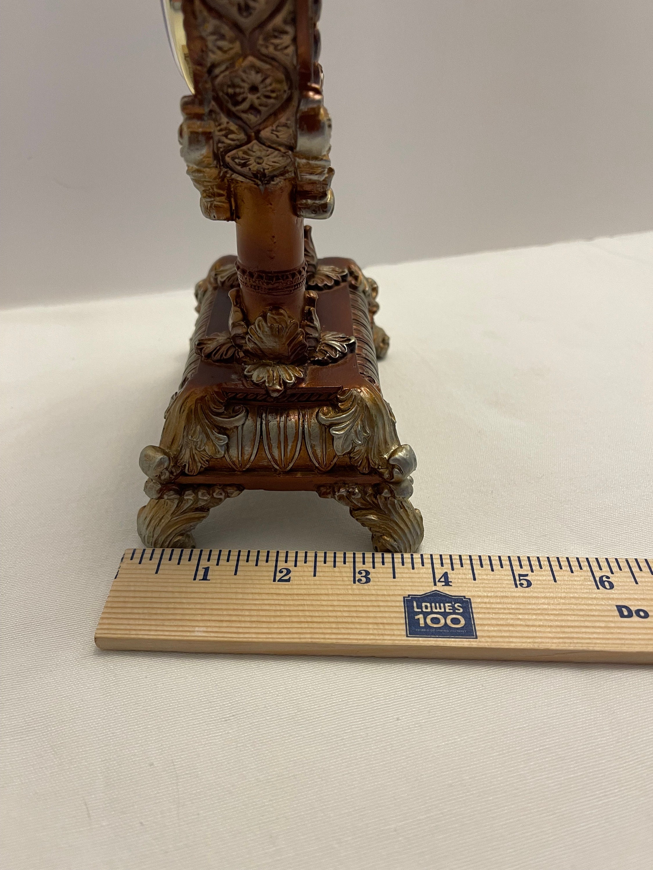 Bella Casa Ganz Ornate Mantle Clock Antique and Beautiful - Etsy