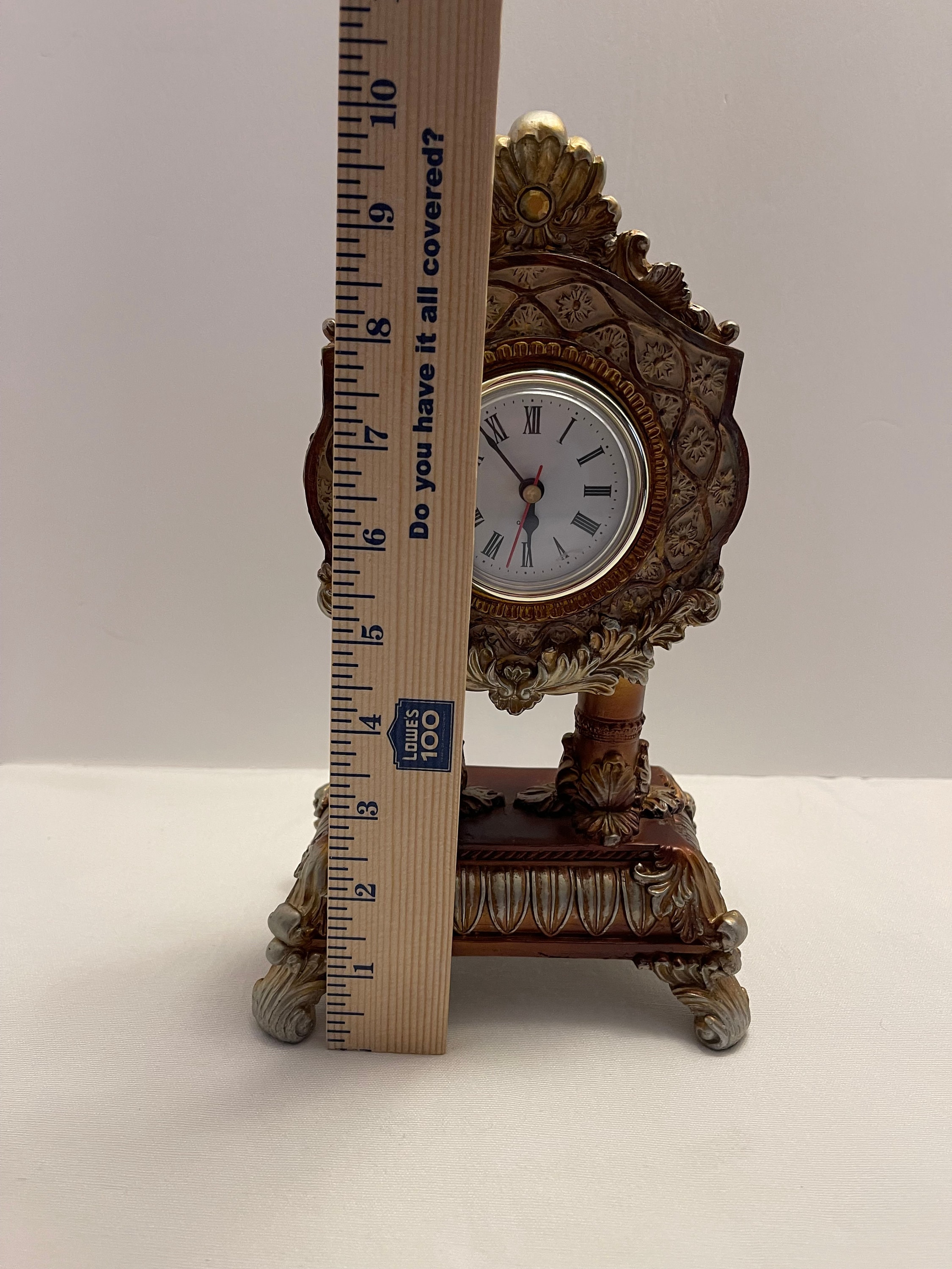 Bella Casa Ganz Ornate Mantle Clock Antique and Beautiful - Etsy