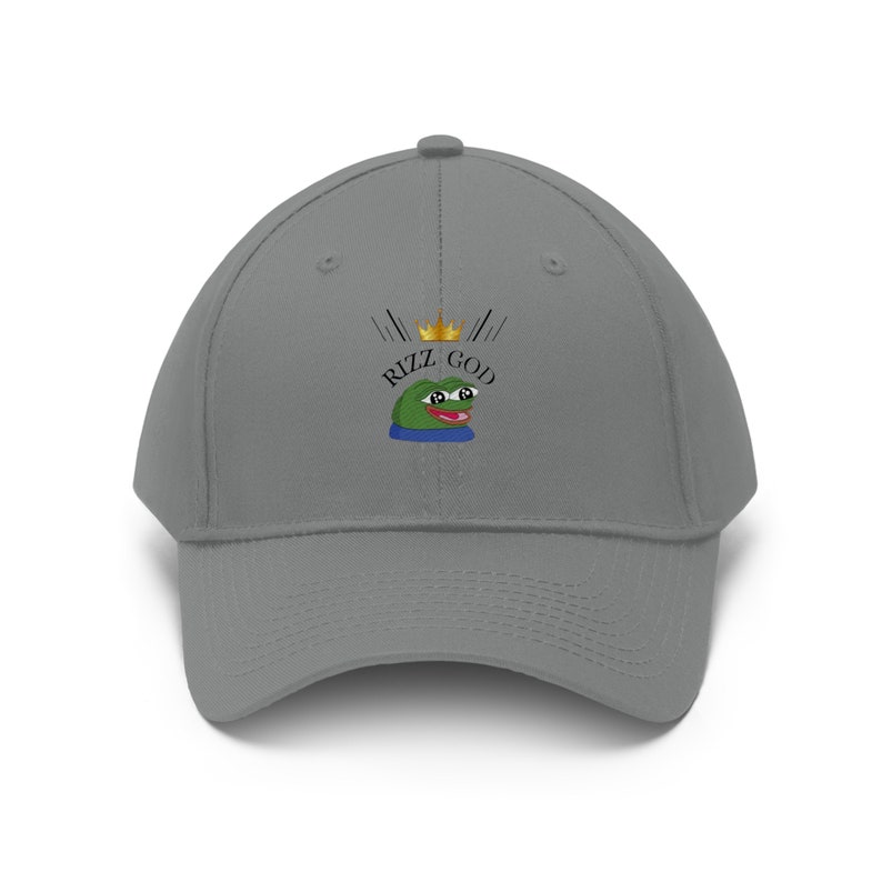 Embroidered Peepo the Frog Hat | Rizz God Pepe the Frog Hat | Funny ...