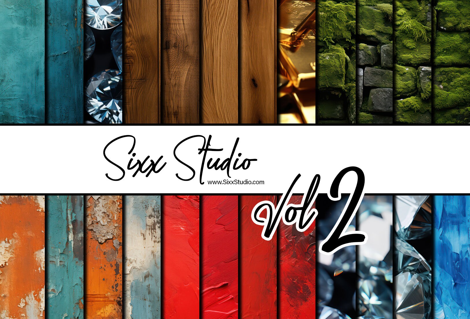 Over 100 Commercial Use Digital Textures and Background Images Volume 2 ...