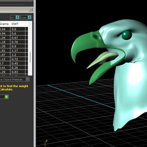 Eagle Bird Face 3D Design File - Etsy