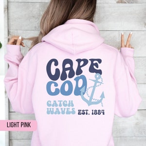 Cape Cod Sweatshirt, Trendy Summer Beach Hoodie, Nautical Hoodie, Ocean ...