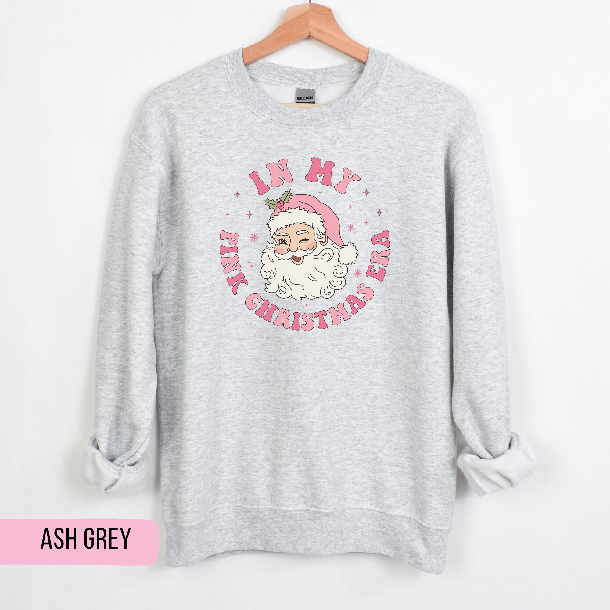 In My Pink Christmas Era Sweatshirt, in My Christmas Era Shirt, Preppy ...