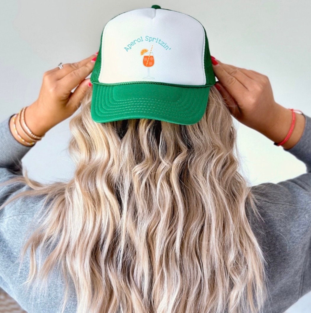 Aperol Spritz Hat, Aperol Spritz Bachelorette, Aperol Spritzin Party ...