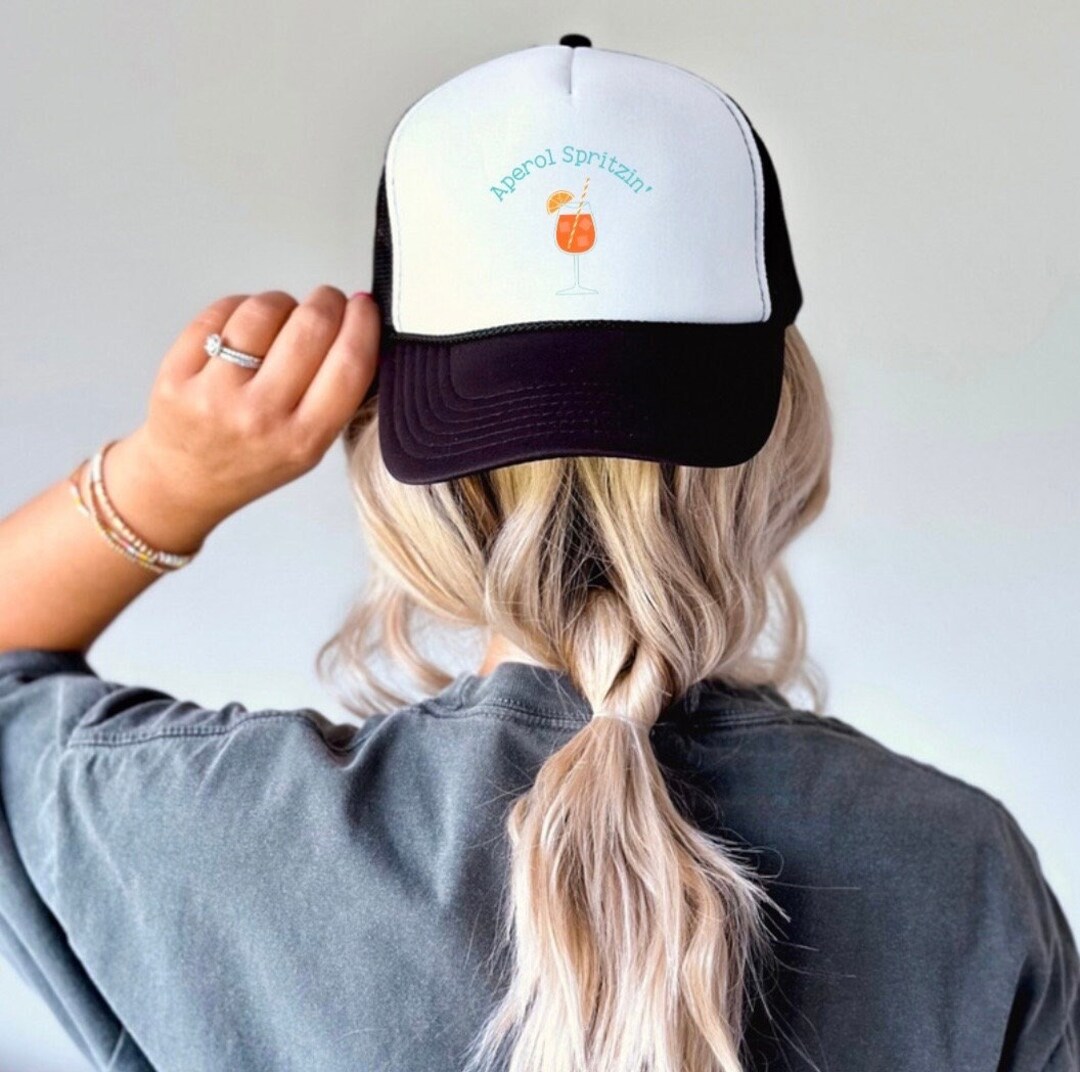 Aperol Spritz Hat, Aperol Spritz Bachelorette, Aperol Spritzin Party ...