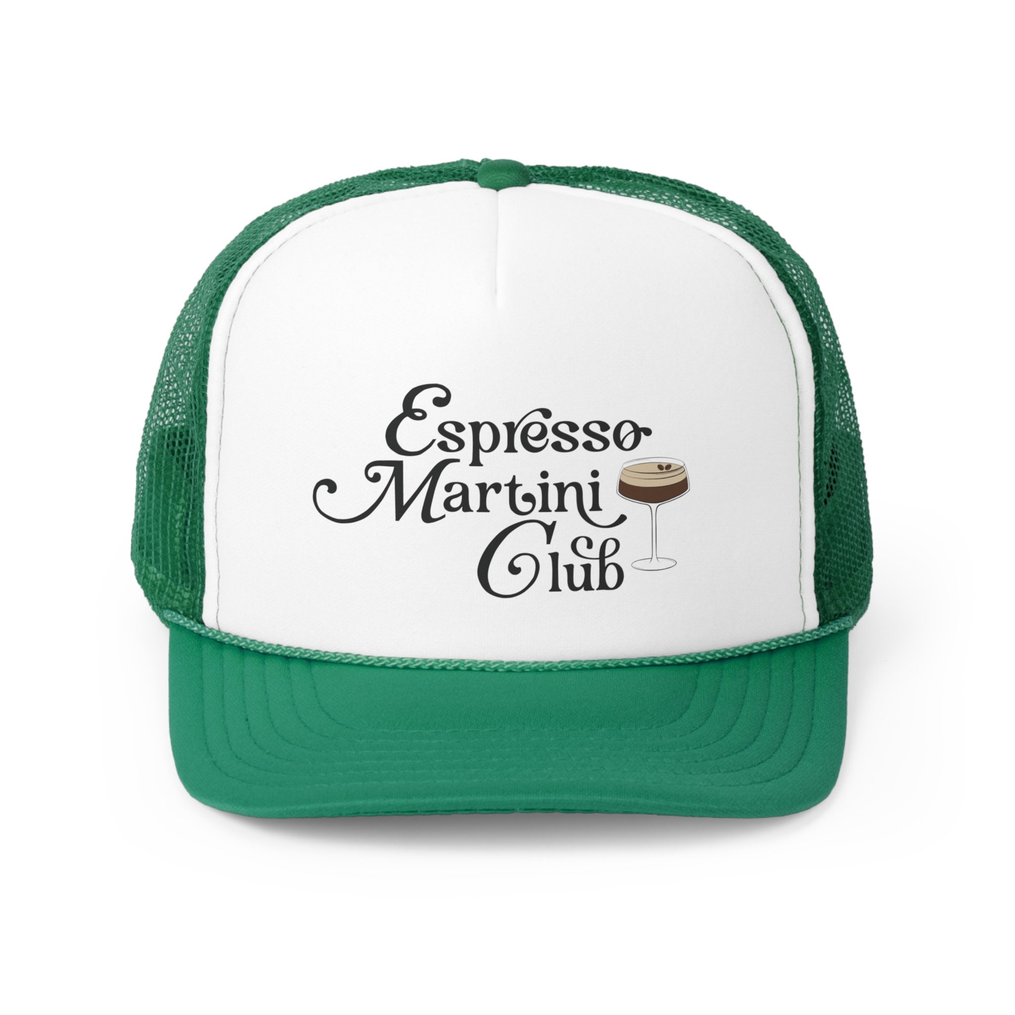 Espresso Martini Club Truck Hat, Tini Time Hat, Martinis and Bikinis ...