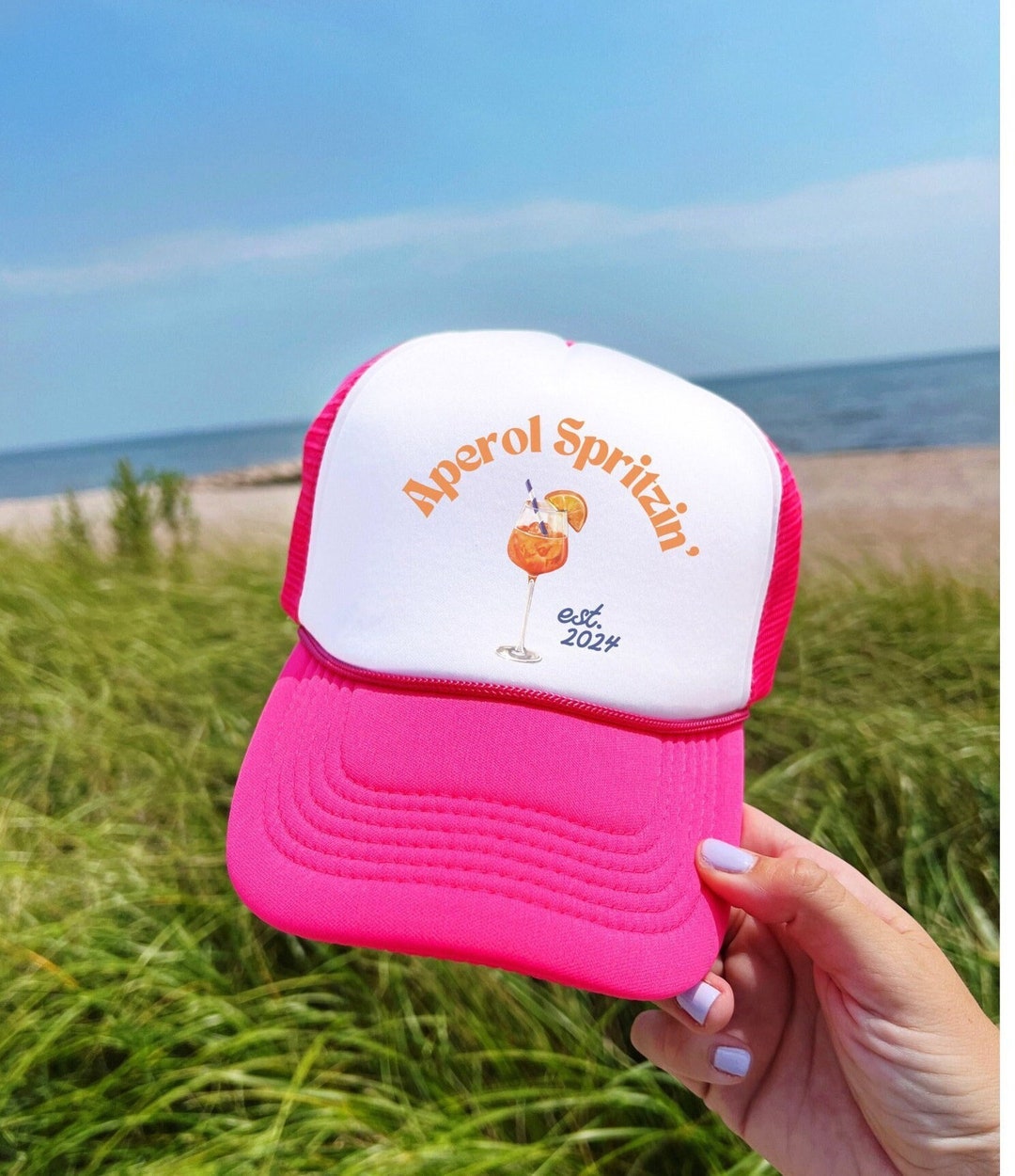 Aperol Spritz Hat, Aperol Spritz Bachelorette, Aperol Spritzin Party ...
