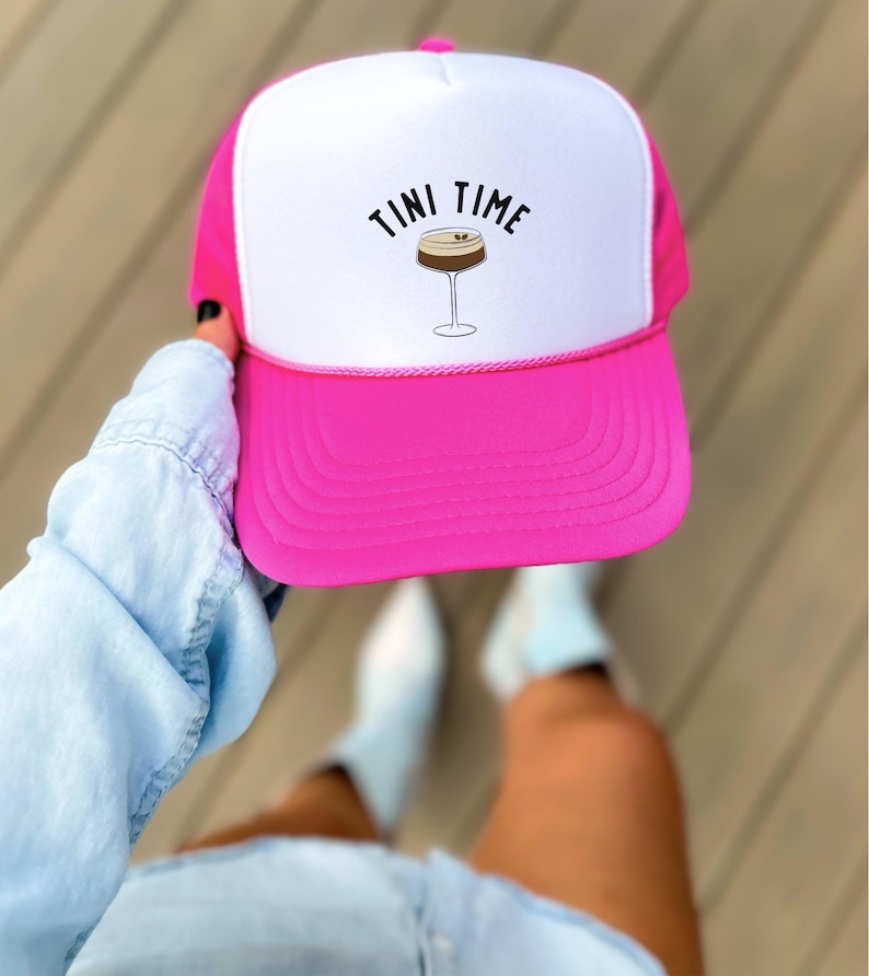 Espresso Martini Truck Hat, Tini Time Hat, Martinis and Bikinis ...
