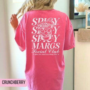 Spicy Margarita Shirt, Margs and Matrimony Bachelorette Shirt, Retro ...