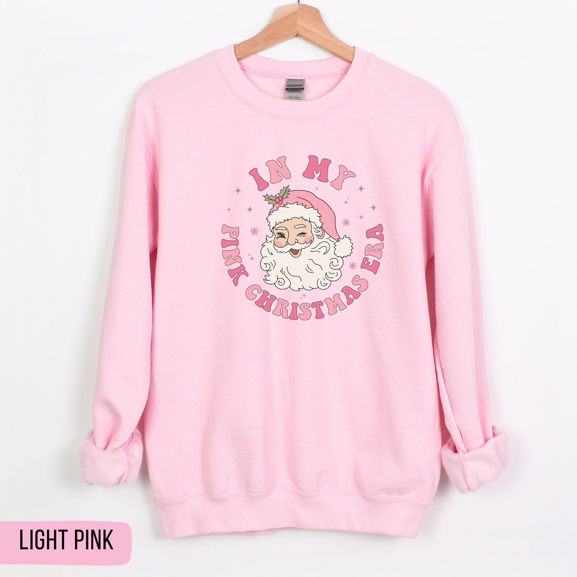 In My Pink Christmas Era Sweatshirt, in My Christmas Era Shirt, Preppy ...