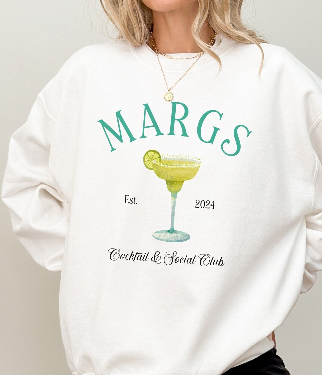 Margarita Shirt, Cocktail and Social Club Sweatshirt, One Margarita ...