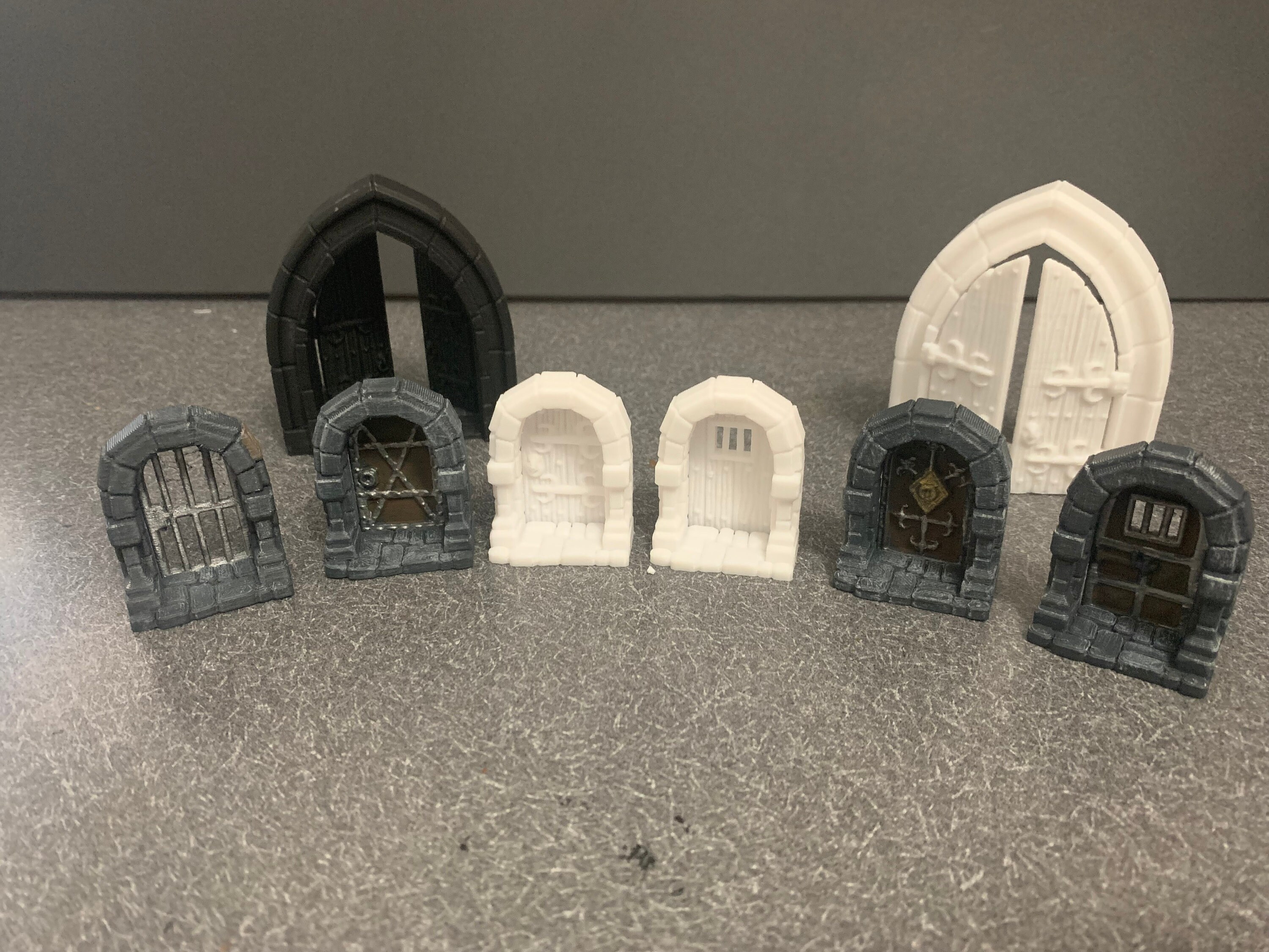 Heroquest Hinged Doors and Secret Doors Dragonsrest Dnd - Etsy
