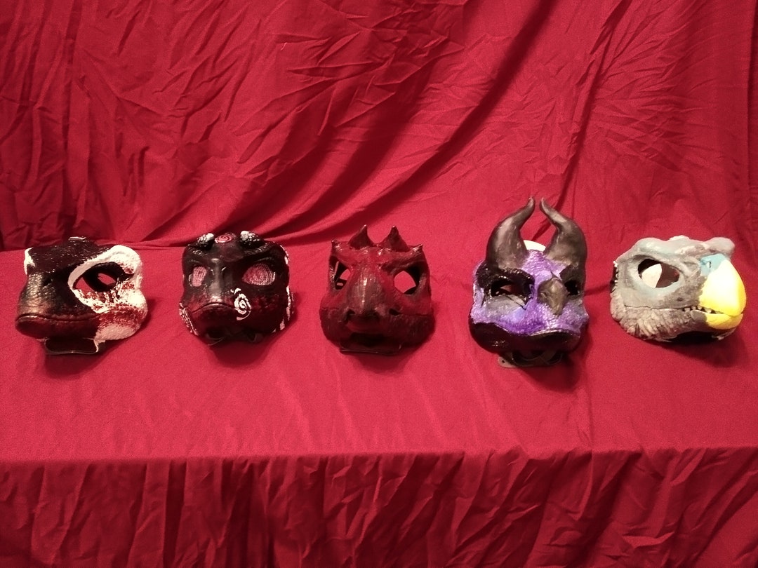 Custom Dino Masks Commissions! | IMPROVED - Etsy