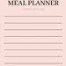 Pretty Pastel Personal Planner - Etsy