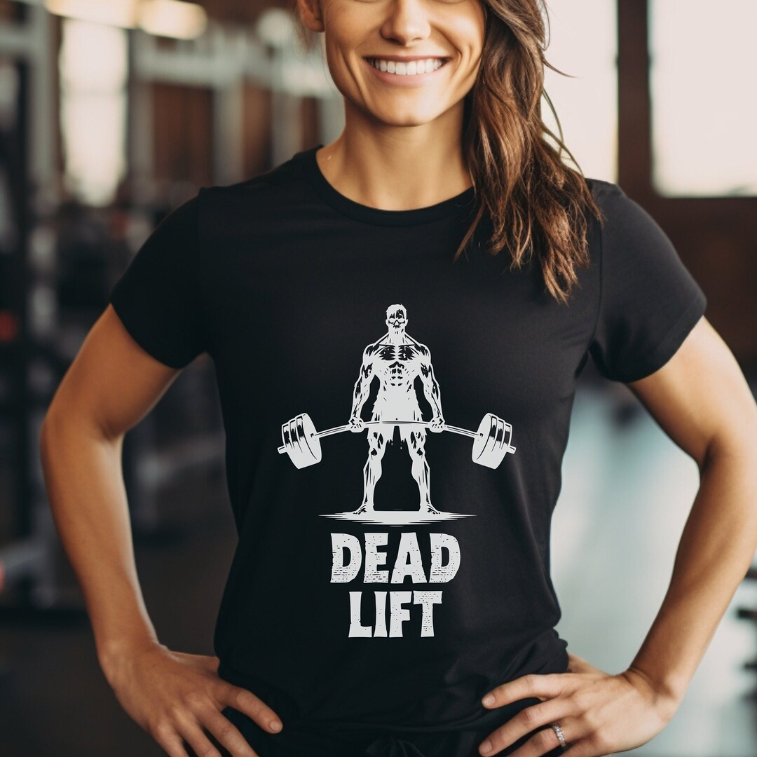 Zombie Dead Lift Gym Shirt, Weightlifting Tee, Pump Cover, Horror Movie ...