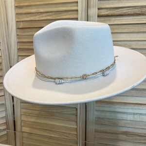 Initial Chain Hat Band - Etsy