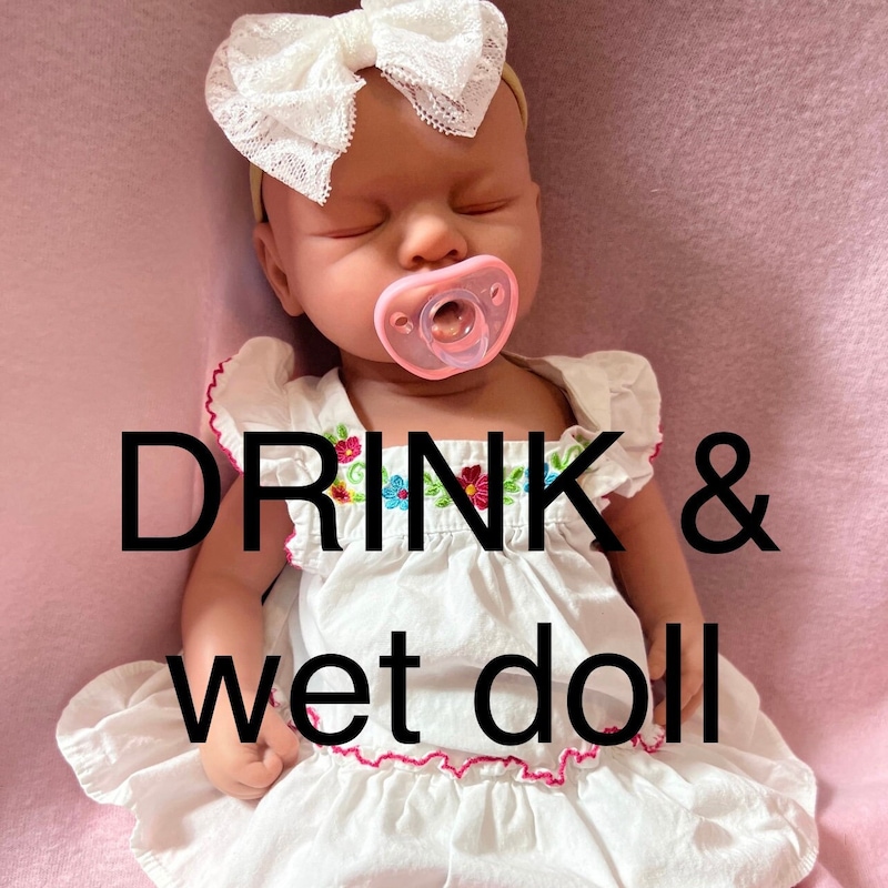 Tiny Full Silicone Baby Doll - Etsy
