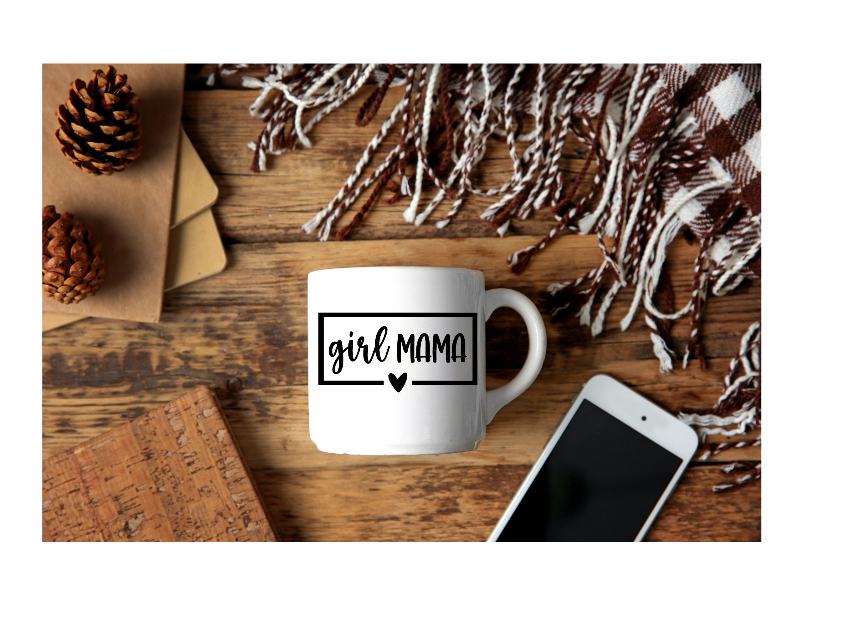 Girl Mama Decal Car Decal for Girl Mom Tumbler Decal Laptop Decal Water ...