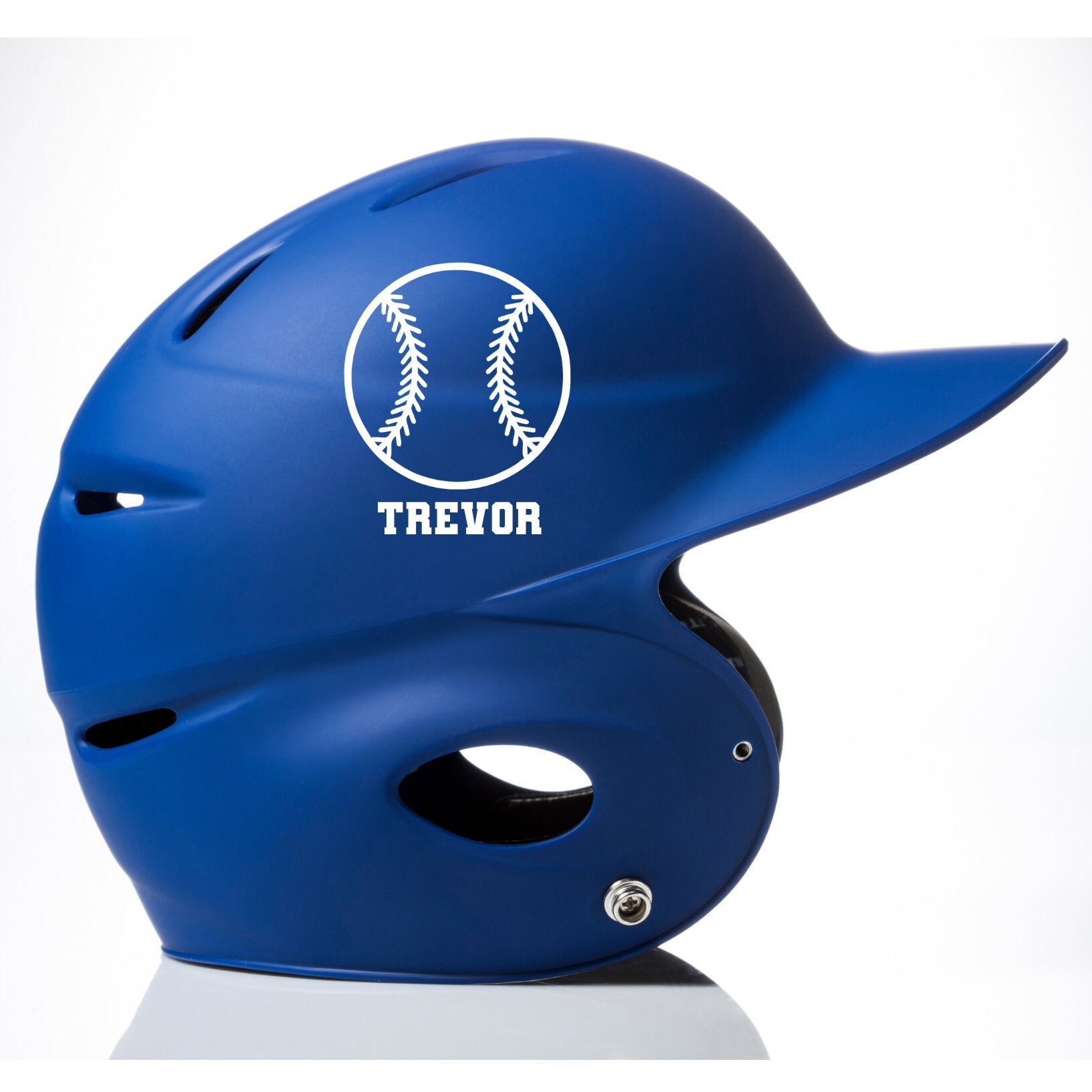 Custom Baseball Decal Water Bottle Decal Baseball Helmet Decal Kids ...