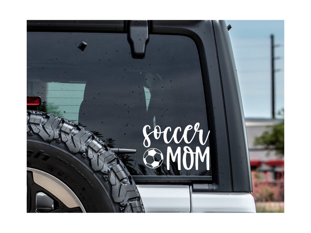 Soccer Mom Decal Soccer Mom Car Decal Tumbler Decal Laptop Decal Water ...