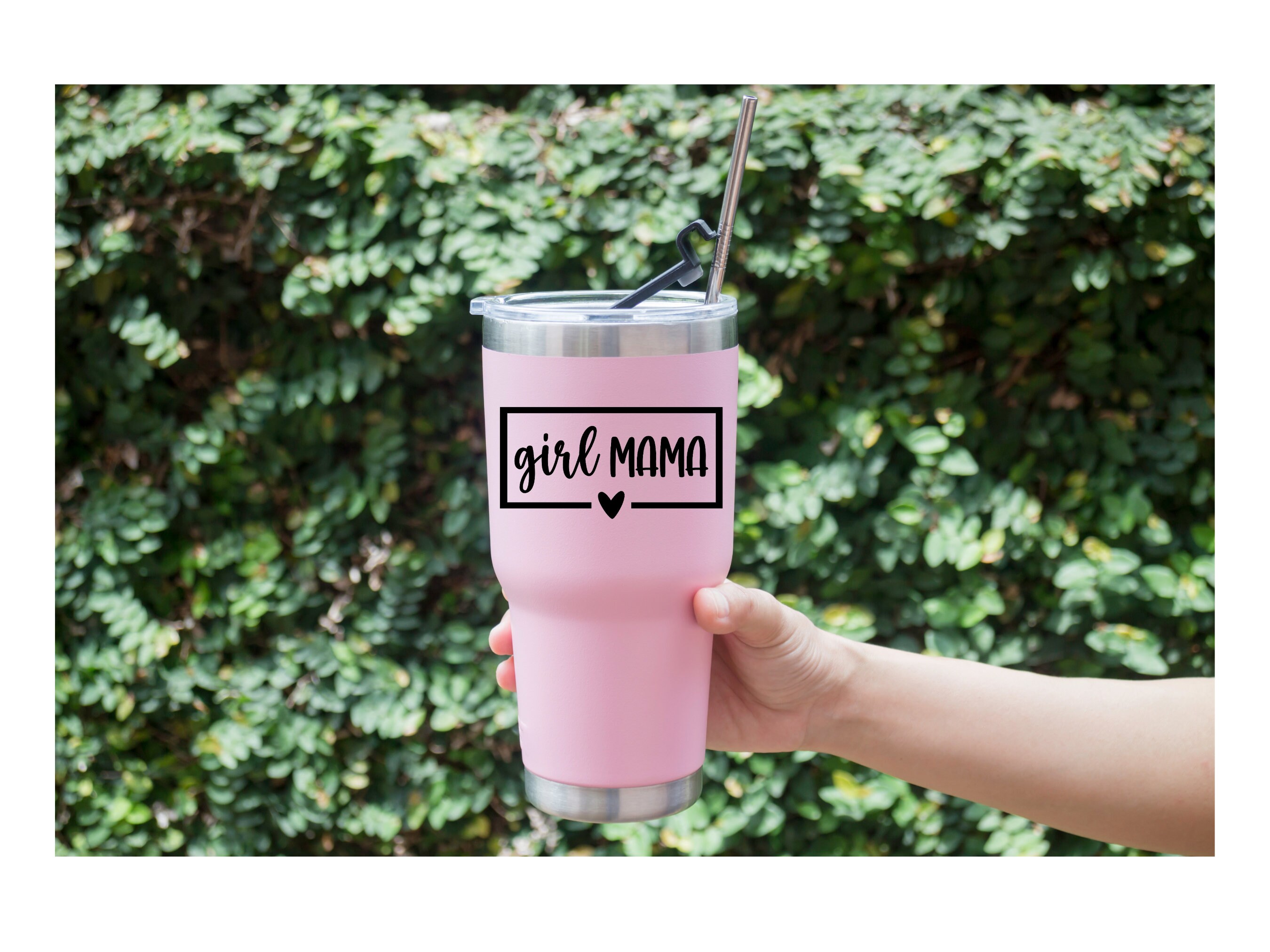 Girl Mama Decal Car Decal for Girl Mom Tumbler Decal Laptop Decal Water ...