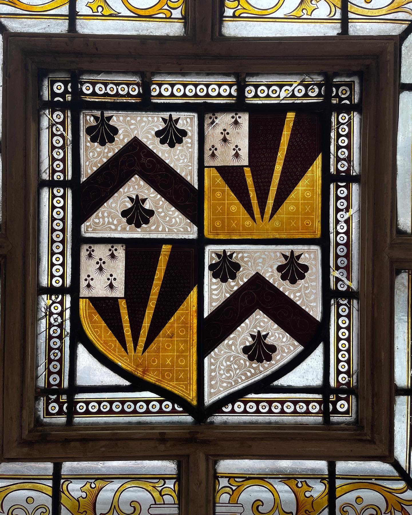 Vintage Victorian Stained Glass Window - Etsy