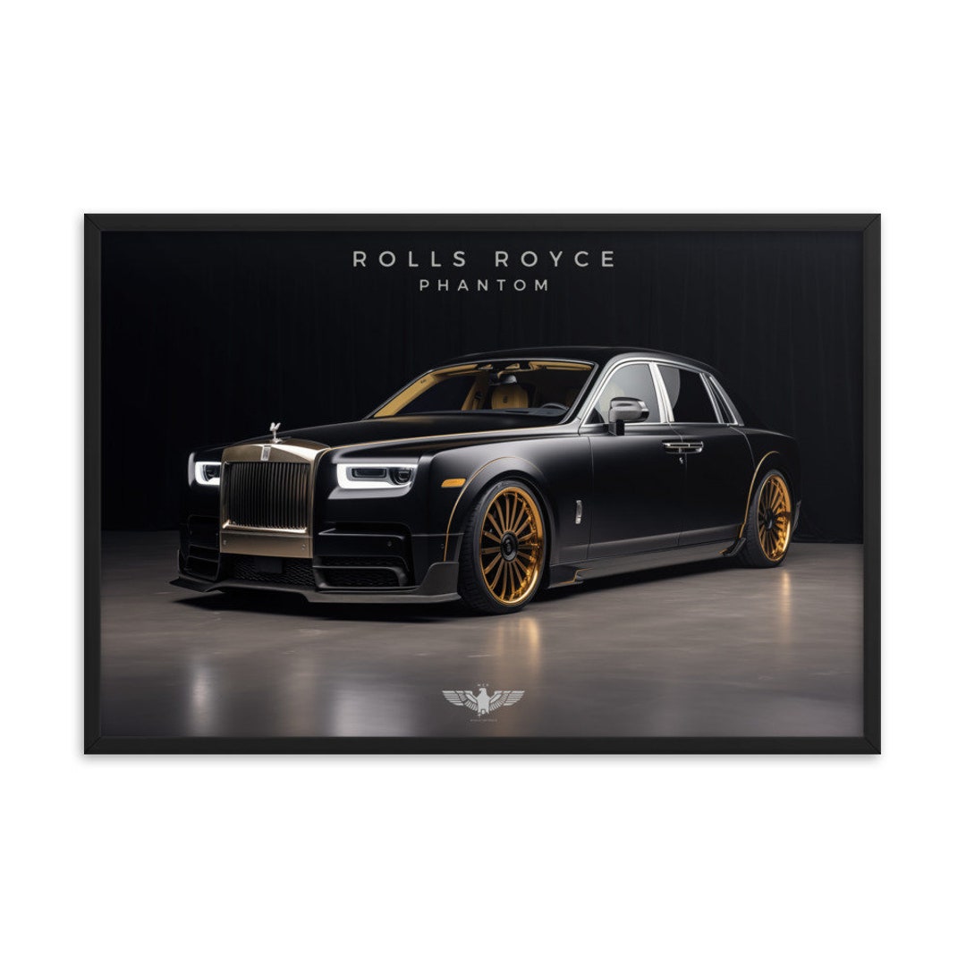 Rolls Royce Phantom - Framed Print - Etsy