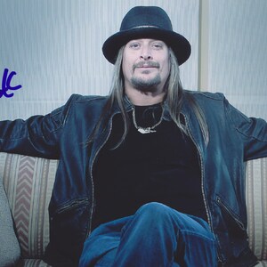Signed KID ROCK Autographed Photo W/ COA Kid Rock - Etsy