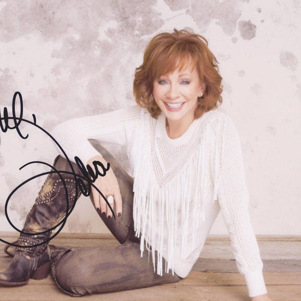 Reba Mcentire Autograph - Etsy
