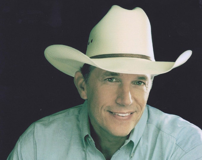 Signed GEORGE STRAIT Autographed Photo W/ COA Country Music Legend - Etsy