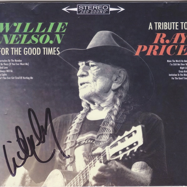 Willie Nelson Autograph - Etsy