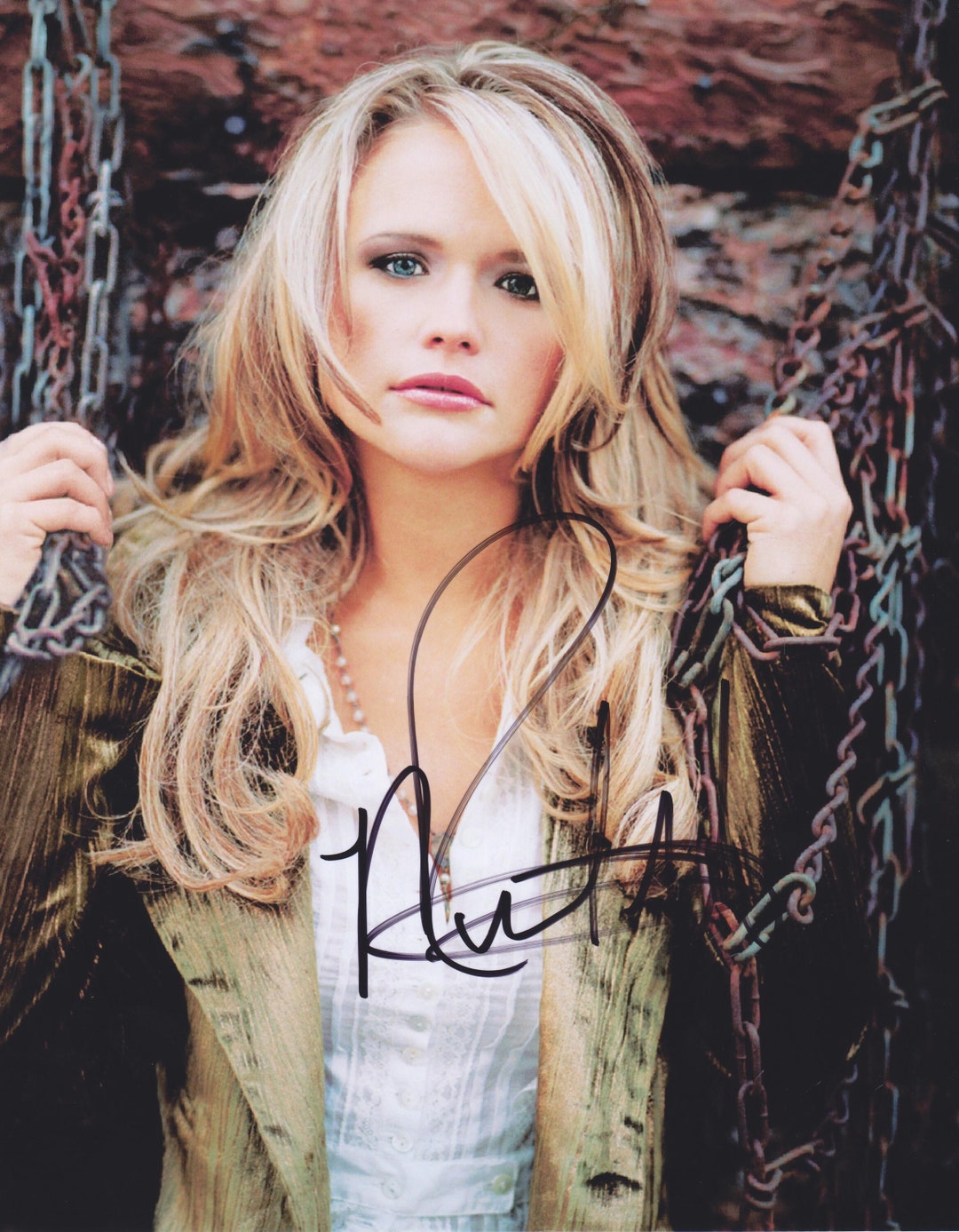 Signed MIRANDA LAMBERT Autographed Photo With COA Countrysweetheart - Etsy