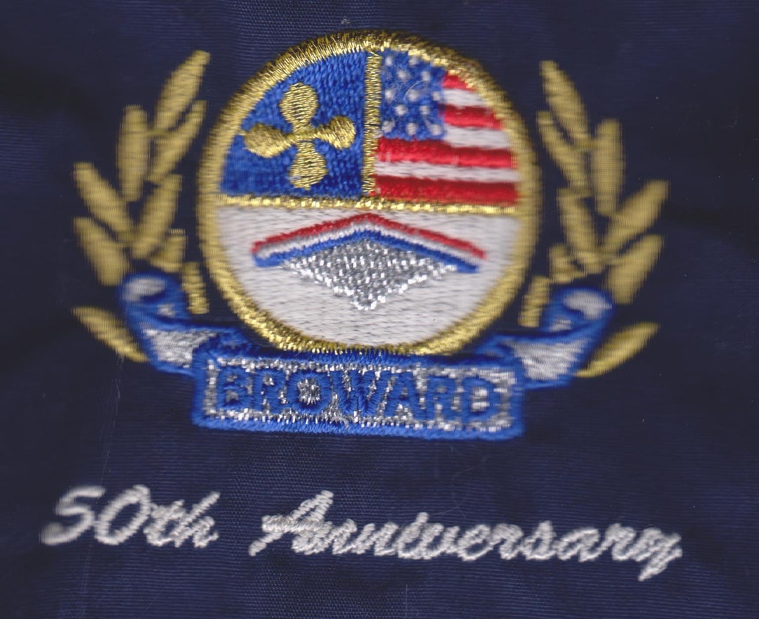 BROWARD MARINE Shipbuilding JACKET 50th Anniversary Ft. Lauderdale ...