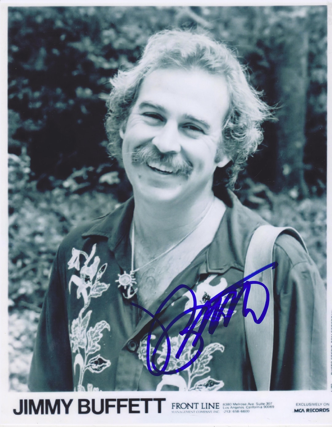 Signed JIMMY BUFFETT Photo Autographed W/ COA - Etsy