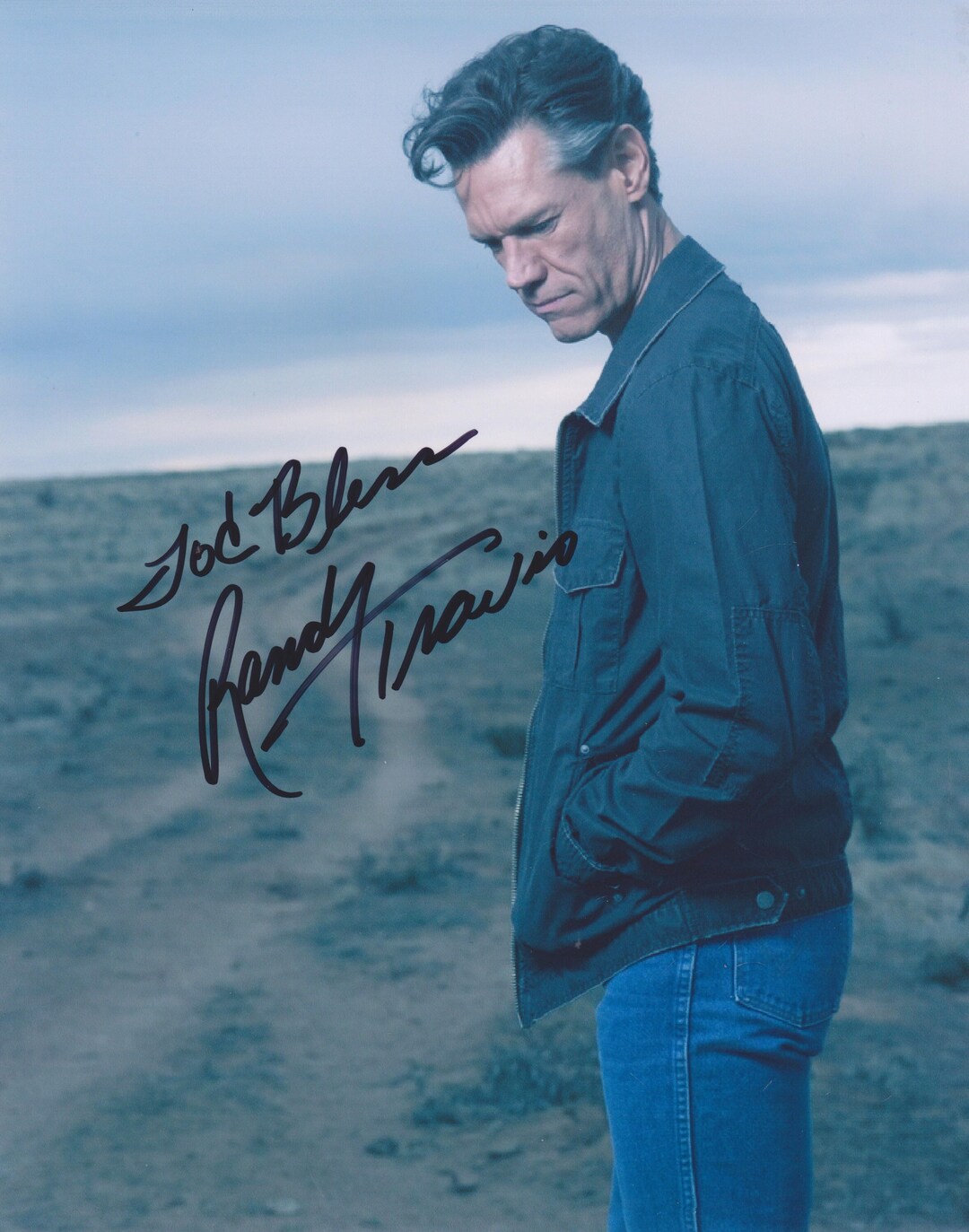 Signed RANDY TRAVIS Autographed Photo W/ COA Country - Etsy