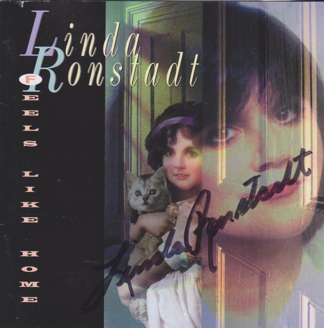 Signed LINDA RONSTADT Autographed CD Feels Like Home - Etsy