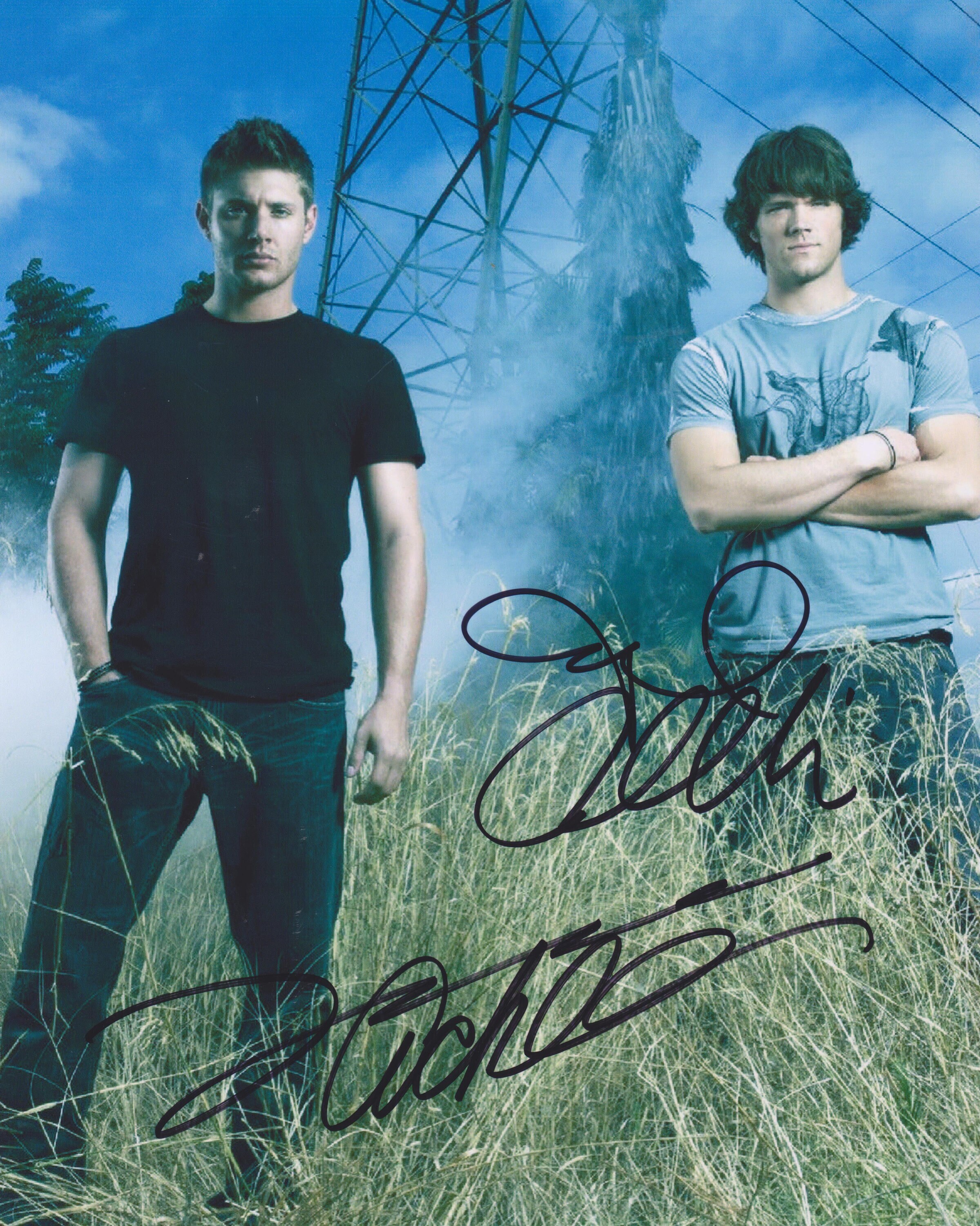 2X Signed Jared Padalecki & Jensen Ackles Autographed Photo W COA ...